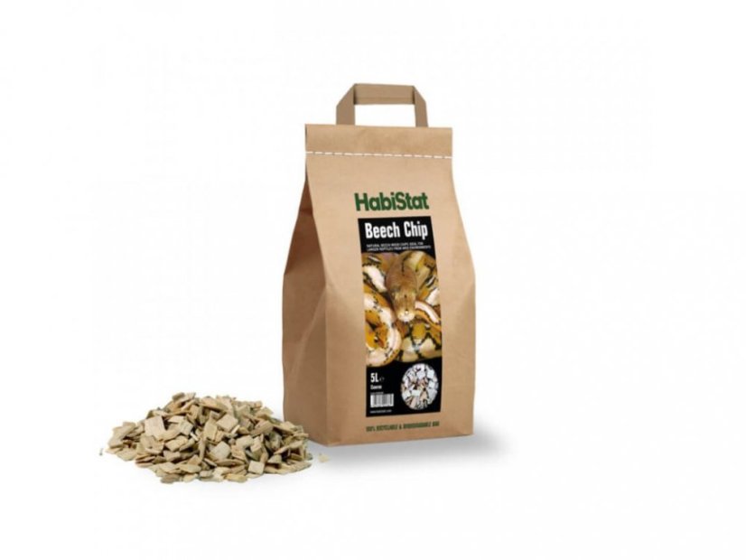 HabiStat Beech Chips Substrate hrubý :: Geckonia