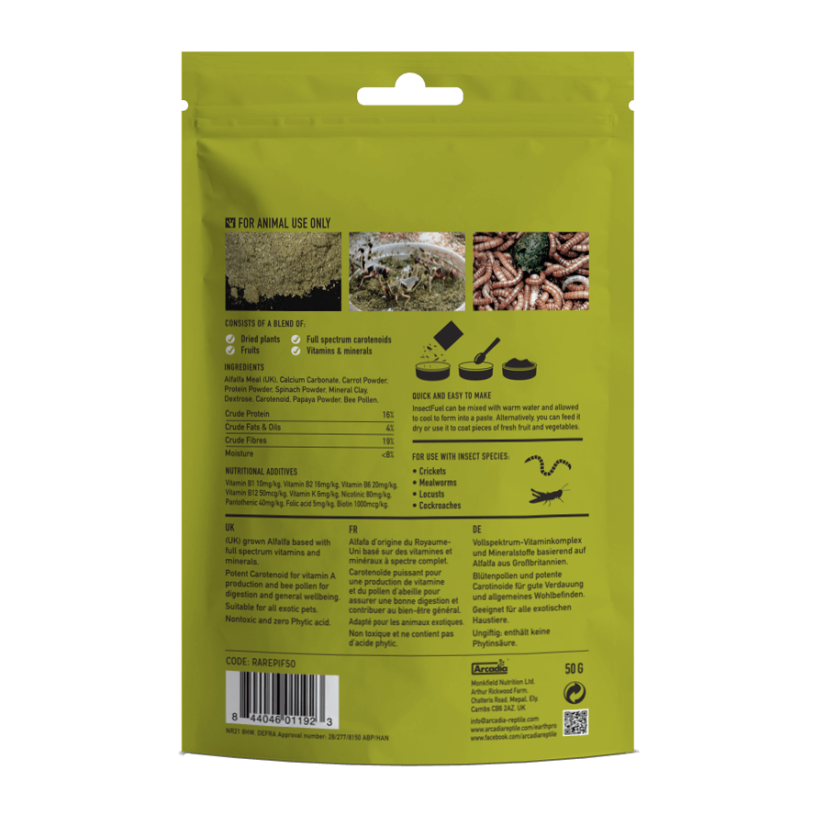 Arcadia EarthPro - Insect Fuel :: Geckonia