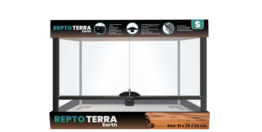 REPTO Terra Earth 51x25x30cm :: Geckonia